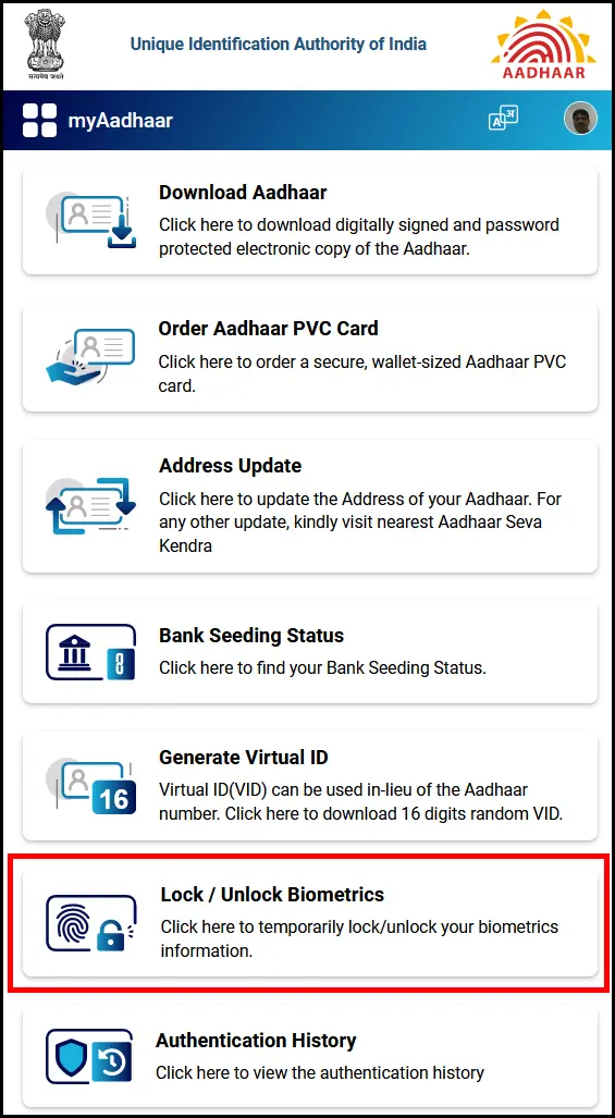 Secure Your Aadhaar ID with Biometric Locking and Virtual Aadhaar ID ...